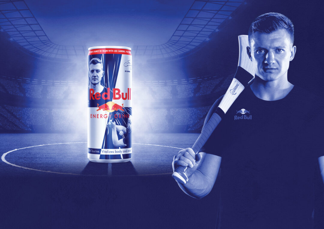 Canning Stars on Red Bull Can - Sport for Business