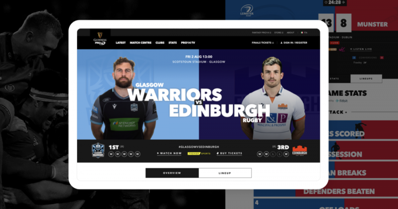 Guinness PRO14 Goes Live With New Platform - Sport for Business