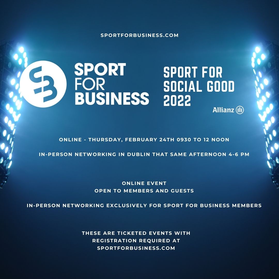 Getting Back to In-Person at Sport for Social Good 2022 - Sport for ...