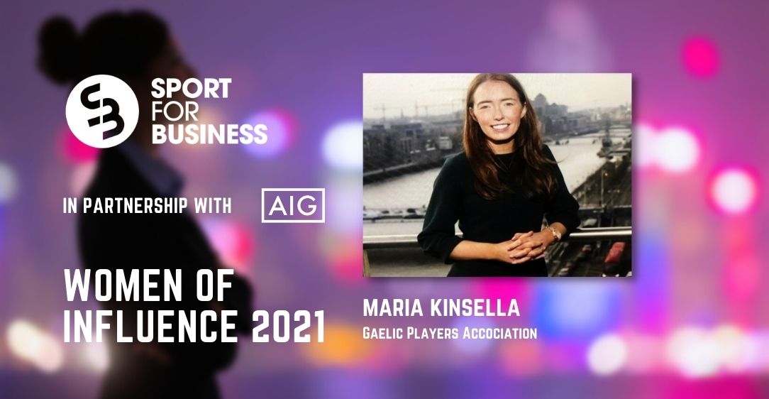 50 Women of Influence in Irish Sport 2021 - Maria Kinsella - Sport for ...