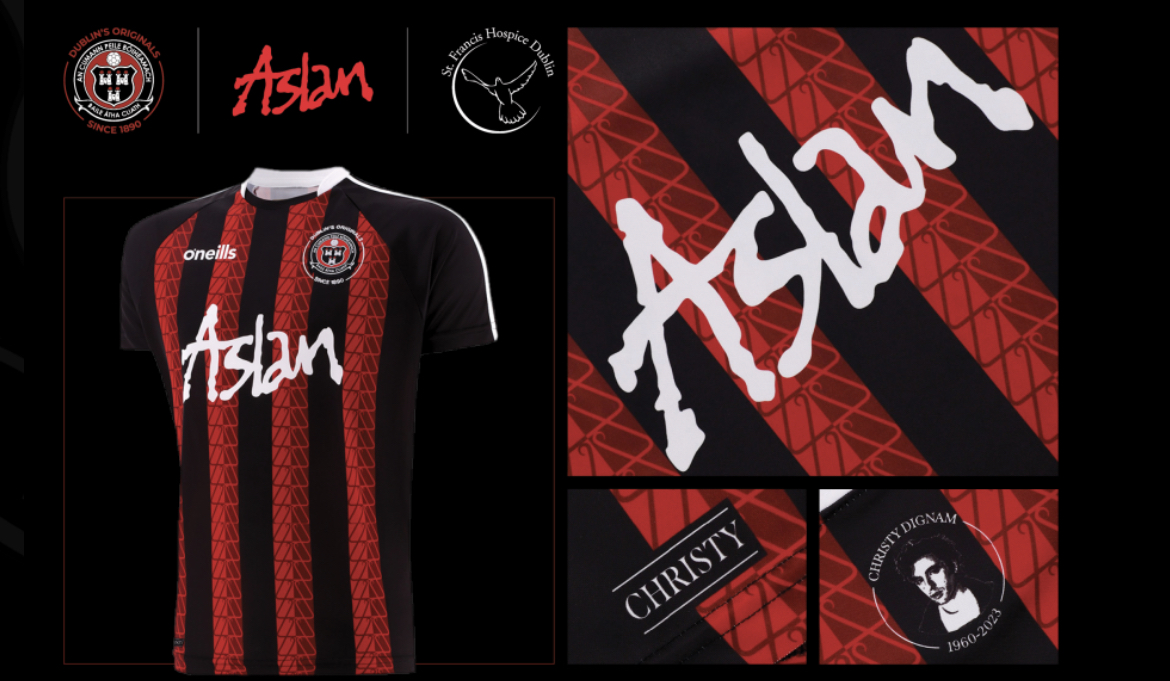 Aslan Bohs Shirt Raises €130,000 for Hospice - Sport for Business