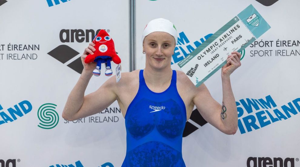 Hill Secures Fourth Individual Place on Paris Olympic Irish Swim Team ...